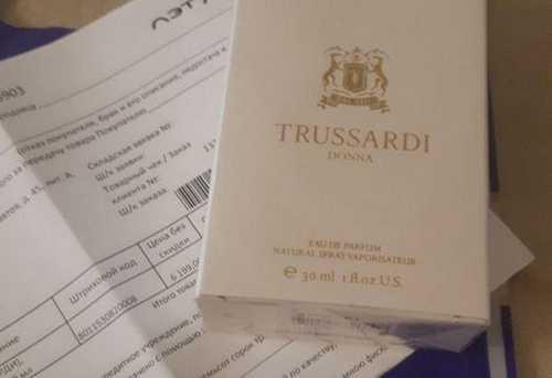 Духи женские trussardi donna