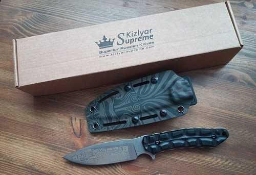 Нож фиксированный Kizlyar Supreme Aztec D2 SW BG10