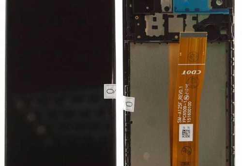 Дисплей для Samsung A12 (A125F) в рамке REV 01 A+