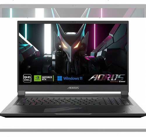 NEW Aorus 17X RTX4080/2K/240Hz/i9-13900HX/16Gb/1T