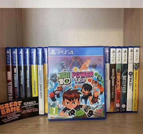 Игры PS4: Ben 10 Power Trip/Ben Ten