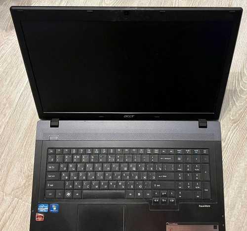 Ноутбук acer travelmate 7750 series P7YD0