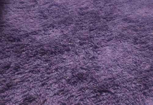 Ковер Hoff с длинным ворсом фиолетовый 1.6х2.3