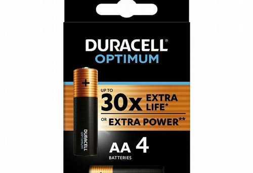 Батарейка щелочная duracell LR6 (AA) Optimum 1.5В