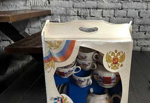 Набор посуды: чайный набор патриотический
