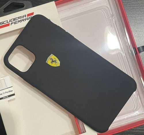 Чехол Ferrari на iPhone 11 Pro Max