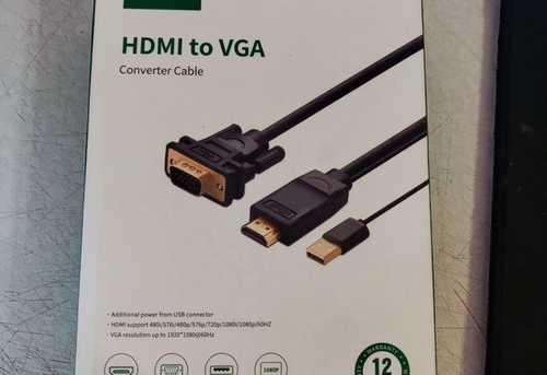 Hdmi to VGA кабель ugreen