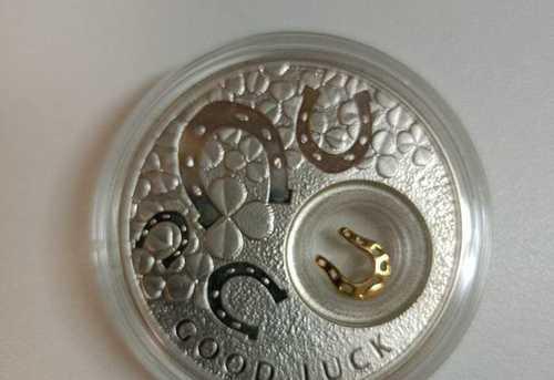 Монета Ниуэ 2 доллара, 2012 Удача - Подкова