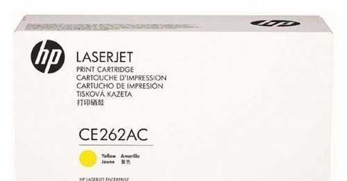 Картридж HP LaserJet ce262ac. Желтый. Оригинал