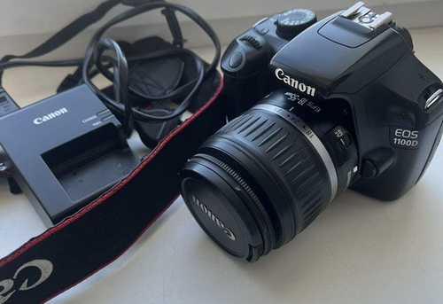 Фотоаппарат Canon 1100d с объективом 18-55mm