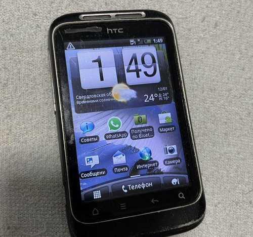 HTC Wildfire S, 512 МБ