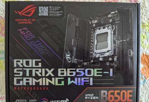 Asus ROG strix B650E-I gaming wifi