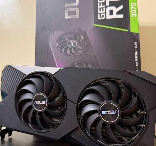 Видеокарта RTX 3070 Asus Dual 8gb Обмен