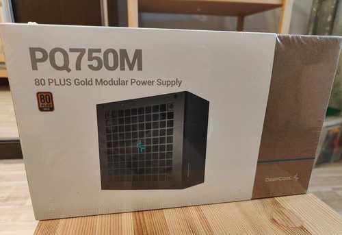 Блок питания deepcool PQ750M (полупассивный) новый