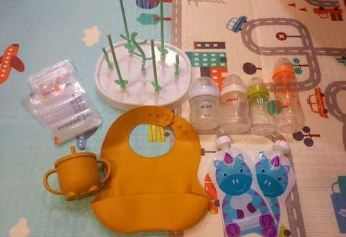 Бутылочки и товары для малышей