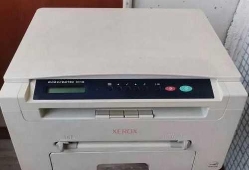 Мфу Xerox 3119 (пробег 4тыс)