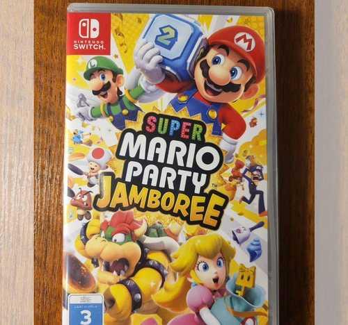 Super Mario party jamboree картридж