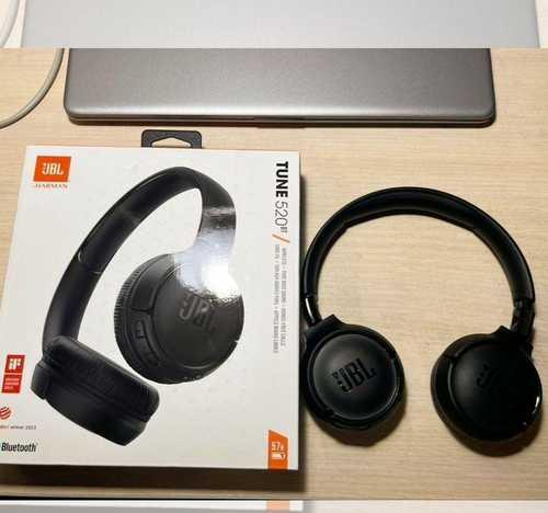 Беспроводные наушники jbl tune 520bt черный