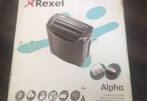 Уничтожитель бумаг Rexel Alpha X