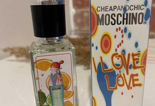 Moschino love духи