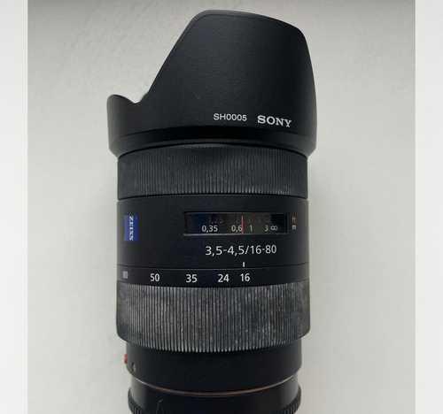 Объектив Sony 16-80/3.5-4.5 DT (Carl Zeiss)