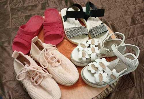 Детская обувь для девочки кеды сандали босоножки