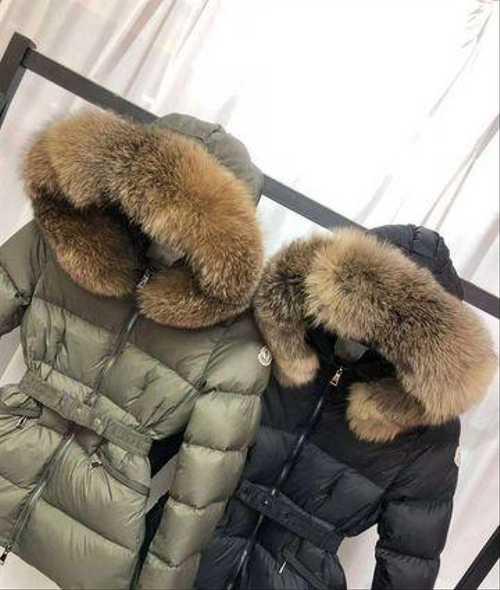 Пуховик moncler женский премиум 42-48