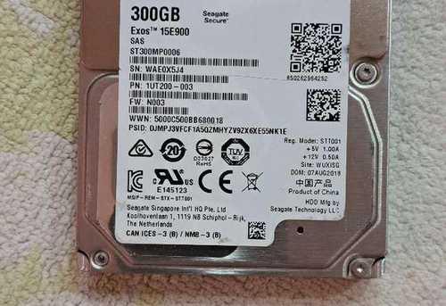 Seagate exos 15e900 SAS 300gb