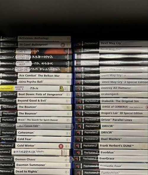 Мск редкие коллекционные диски PS2, PS3