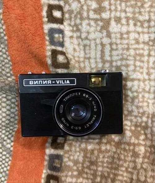 Плёночный фотоаппарат вилия-vilia