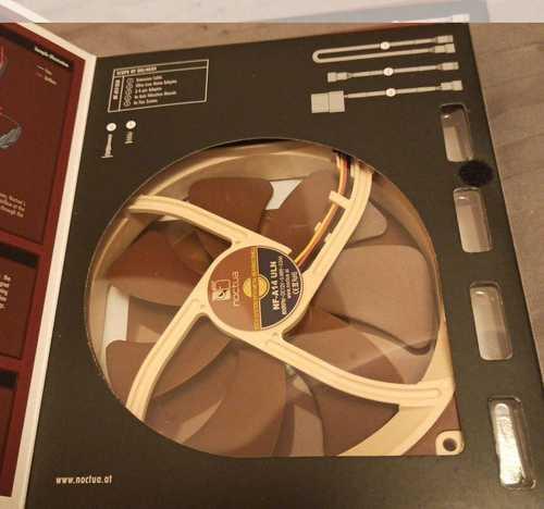 Вентилятор Noctua nf a14 uln 140 mm