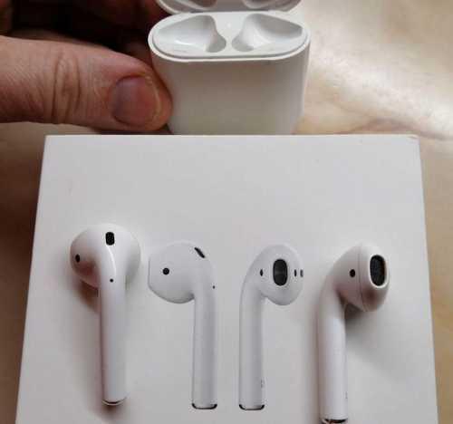 Гарнитура-наушники Apple Air Pods 2 оригинал