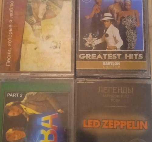 Cd диски и кассеты