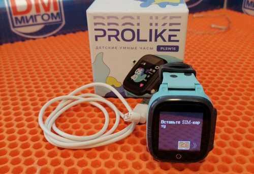 Т ) Детские часы с gps Prolike plsw15