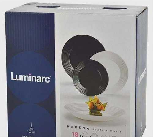 Столовый сервиз Luminarc Harena Black&White N1518