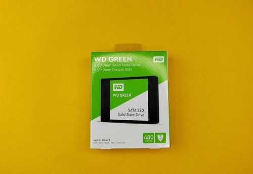 SSD диск 480GB Western Digital green 7mm новый