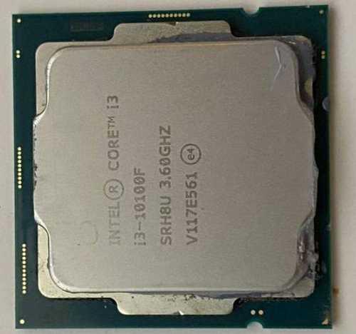 Процессор intel core i3 10100f