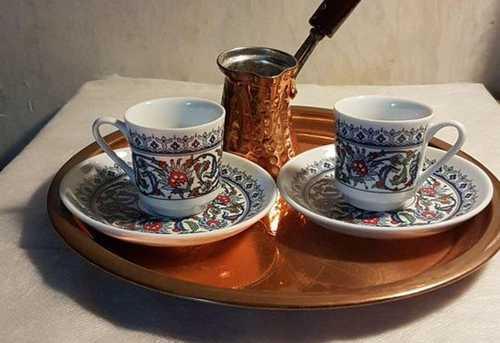 Кофейная пара турецкий набор