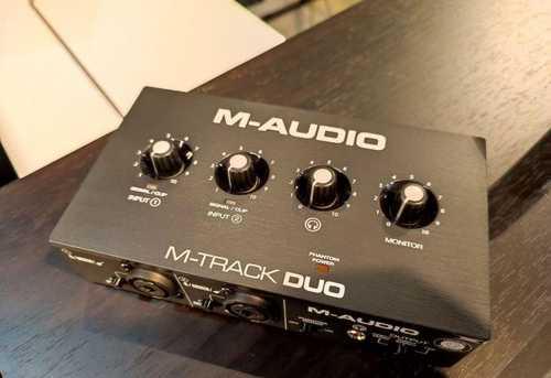 M-audio M-Track Duo звуковая карта