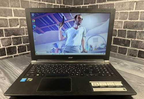 Игровой ноутбук Acer i5/8gb/gtx/ssd