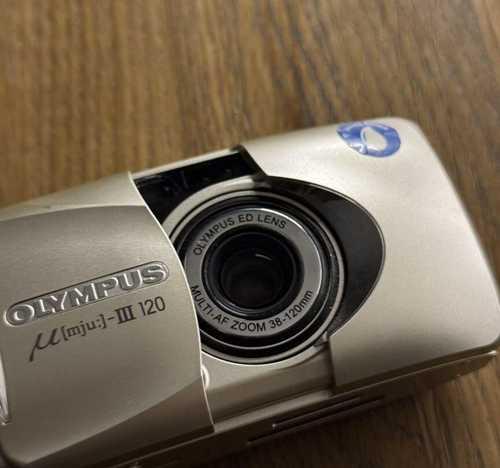 Пленочный фотоаппарат olympus mju iii 120