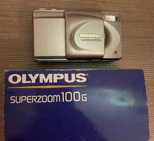Плёночный фотоаппарат Olimpus superzoom 100g