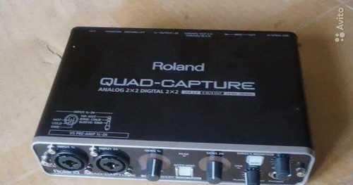 Внешняя звуковая карта Roland quad capture ua-55