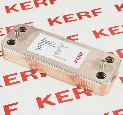 Теплообменник гвс kerf 12 пластин 148 мм Electrolu