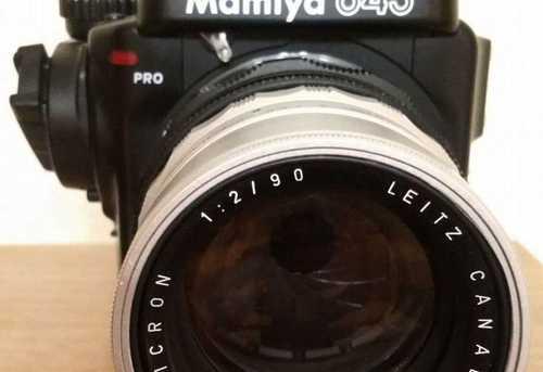 Mamiya 645 Pro Leica Leitz Summicron 90 mm F/2