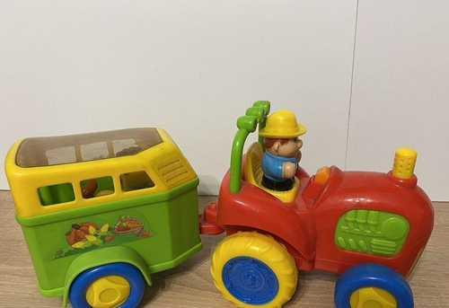 Трактор развивающая игрушка Kiddieland