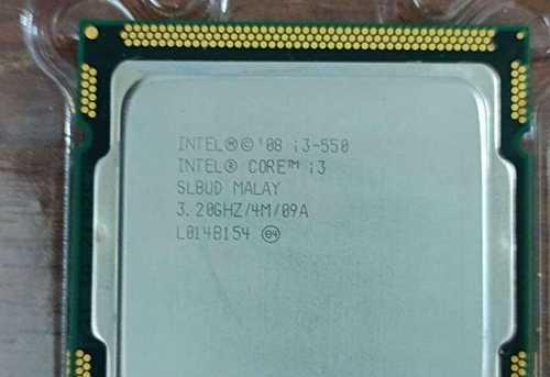 Процессор Intel Core i3 550