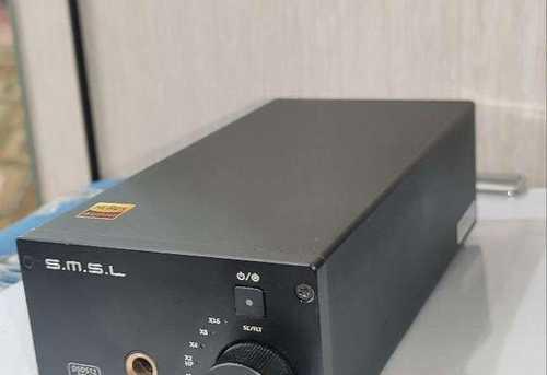 Цап smsl m7 с усилителем для наушников. (DAC)