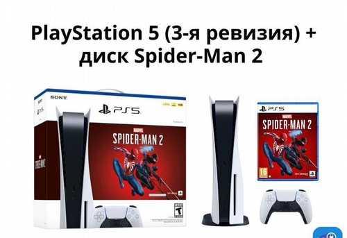 Sony PlayStation 5 PS5 + Spider-Man 2 + Гарантия