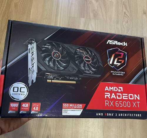 Видеокарта AMD Radeon Rx 6500 xt